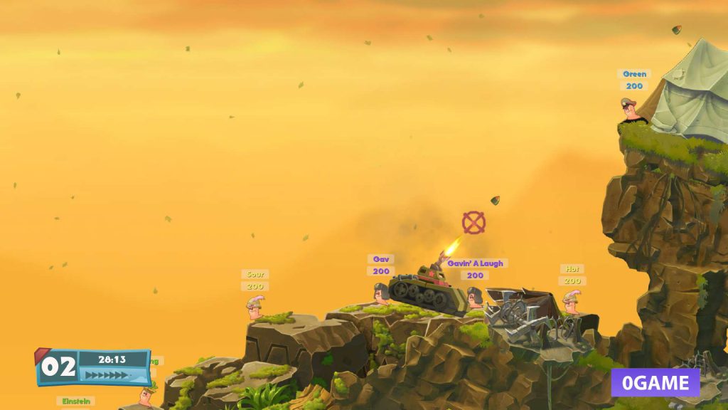 دانلود بازی کرم‌های (Worms W.M.D) نسخه کامل برای کامپیوتر