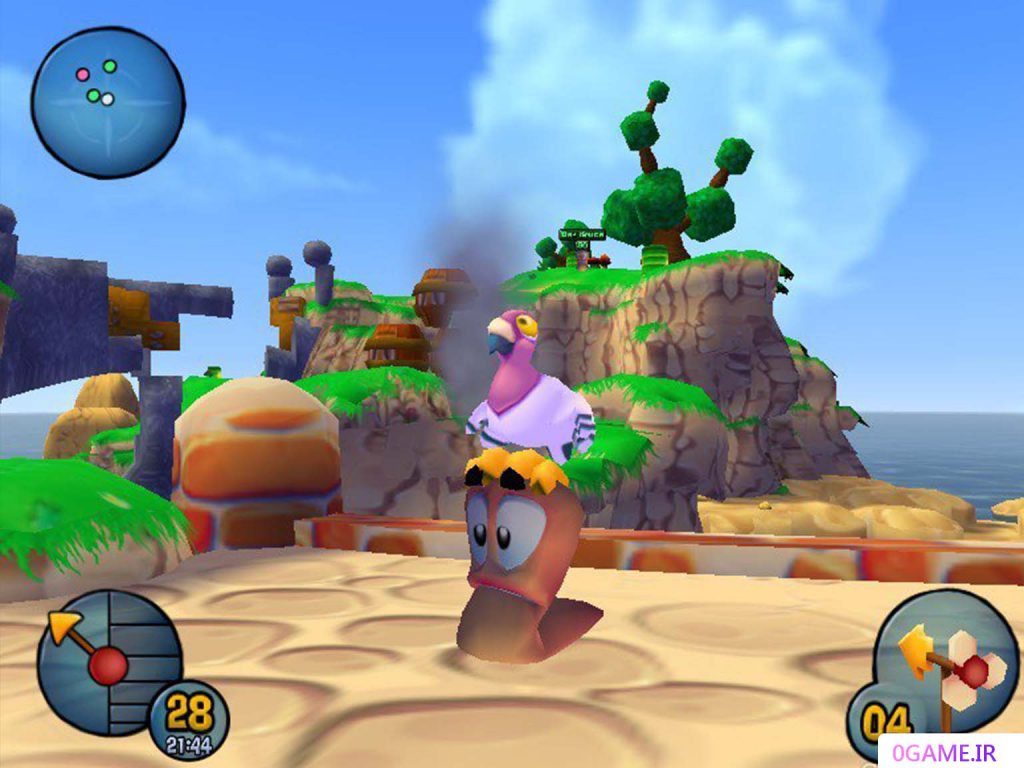 دانلود بازی کرم های سه بعدی (Worms 3D) نسخه کامل برای کامپیوتر