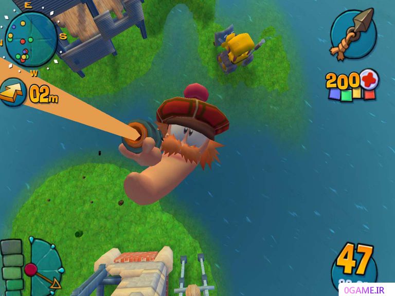 دانلود بازی کرم‌ها ۴: میهم (Worms 4: Mayhem) نسخه کامل برای کامپیوتر