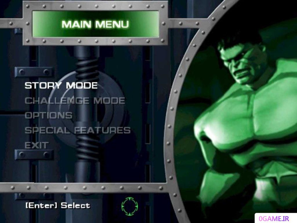 دانلود بازی هالک یک Hulk 1 2003 نسخه کامل برای کامپیوتر