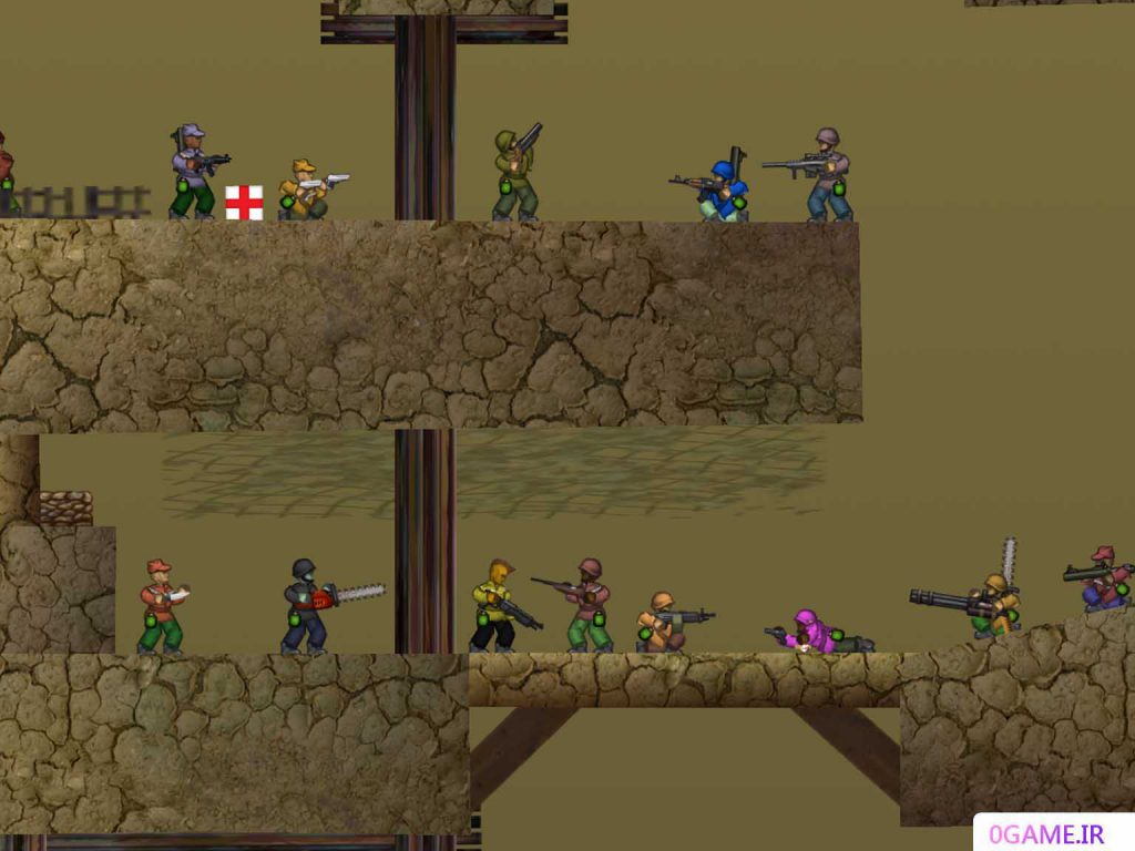 دانلود بازی سرباز (Soldat) نسخه کامل برای کامپیوتر
